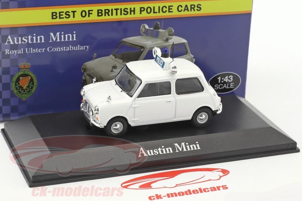 Atlas 1:43 Austin Mini Royal Ulster Constabulary MAG JA15 model car MAG ...