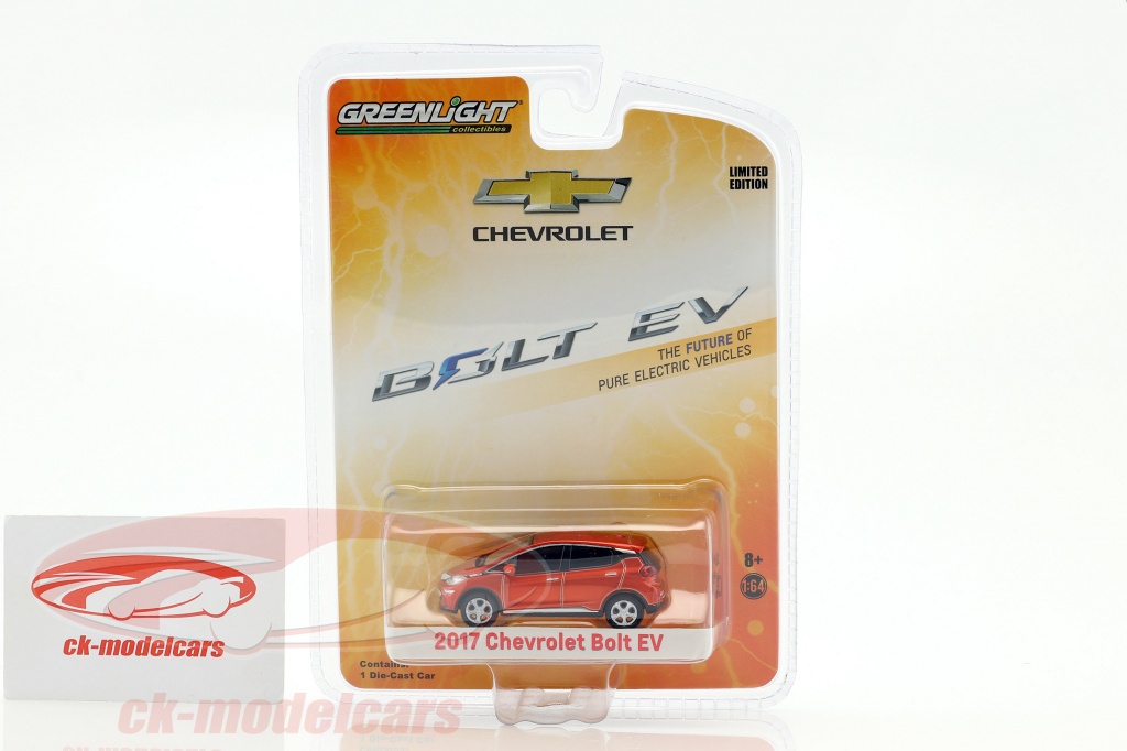 Greenlight 1:64 Chevrolet Bolt EV Construction year 2017 orange ...