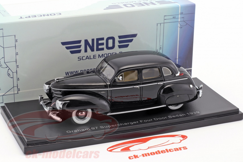 Neo 1:43 Graham 97 Supercharger 4-Door Sedan año de construcción 1939 ...