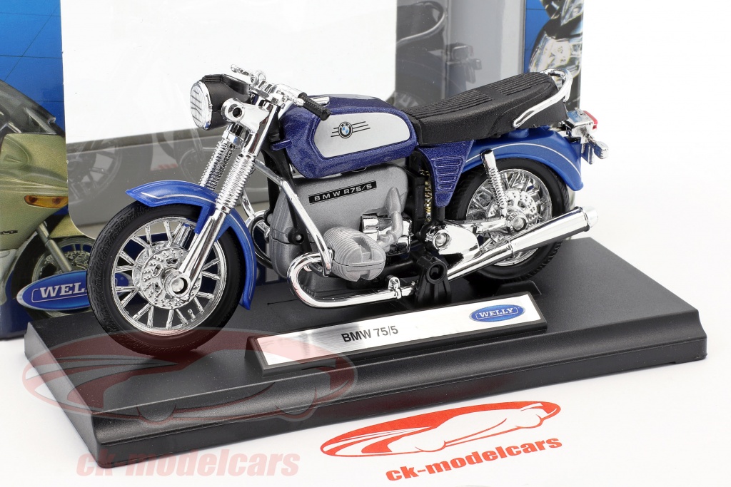 Welly 1:18 BMW 75/5 ブルー / 銀 19675 モデル 車 19675 4891761196639