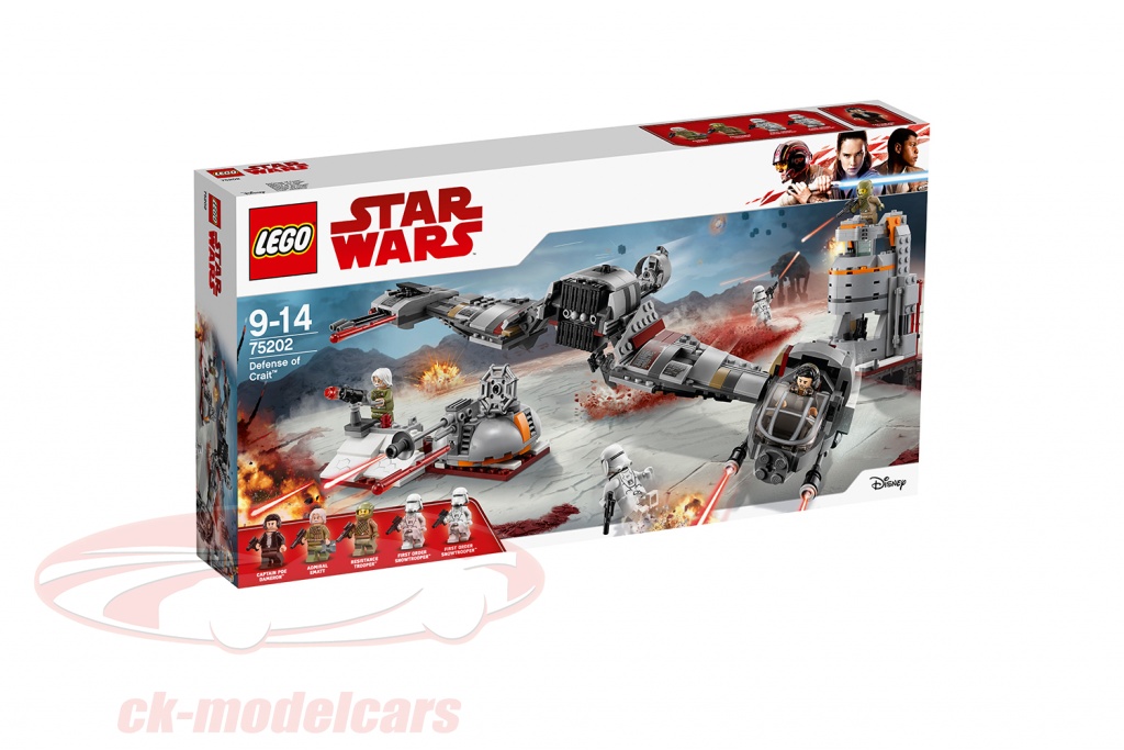 LEGO® Star Wars™ Defense of Crait™ 75202 model car 75202 5702016109962