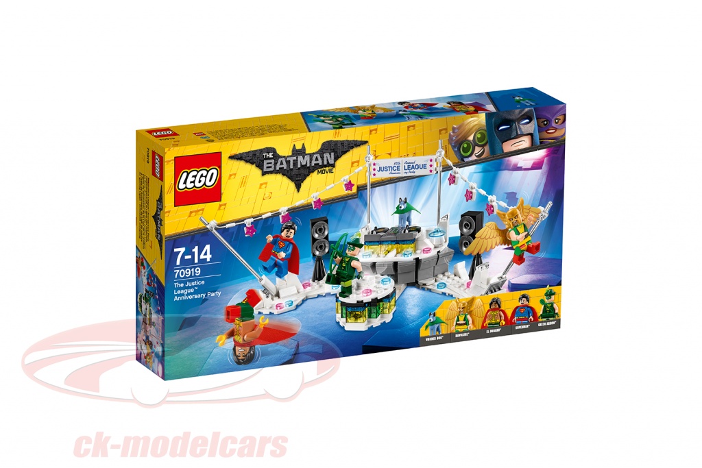 LEGO® THE BATMAN MOVIE © The Justice League™ Anniversary Party 70919 ...