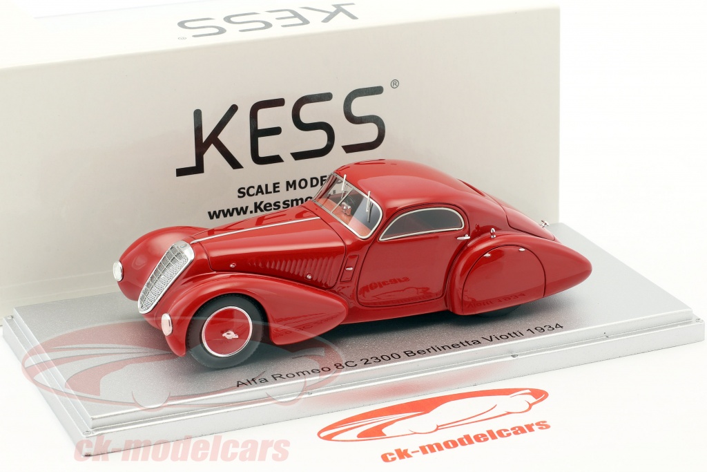 KESS 1:43 Alfa Romeo 8C 2300 Berlinetta Viotti Construction year 1934 ...