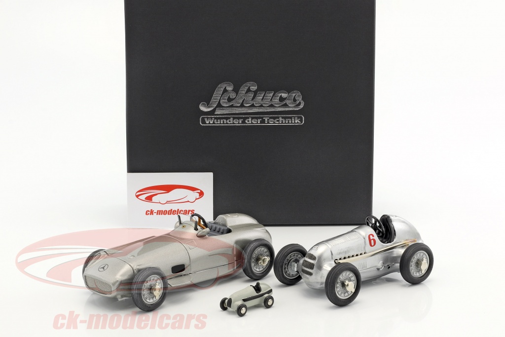 Schuco 1:18 3-Car set Kompressor Studio 1 + Studio VII + Piccolo Studio ...