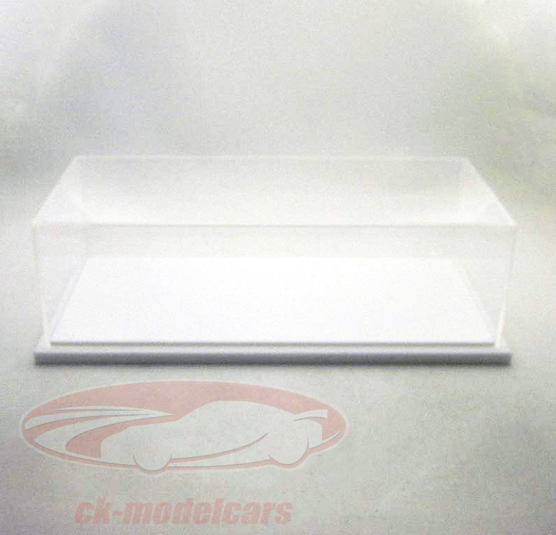 Glossy White showcase & base 1:18 TrueScale TSM11AC15 TSM11AC15 ...
