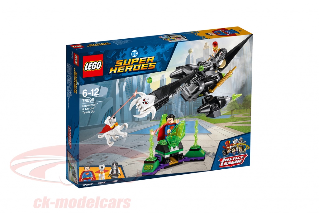 LEGO® DC Comics Super Heroes Superman™ & Krypto™ Team-Up 76096 model ...
