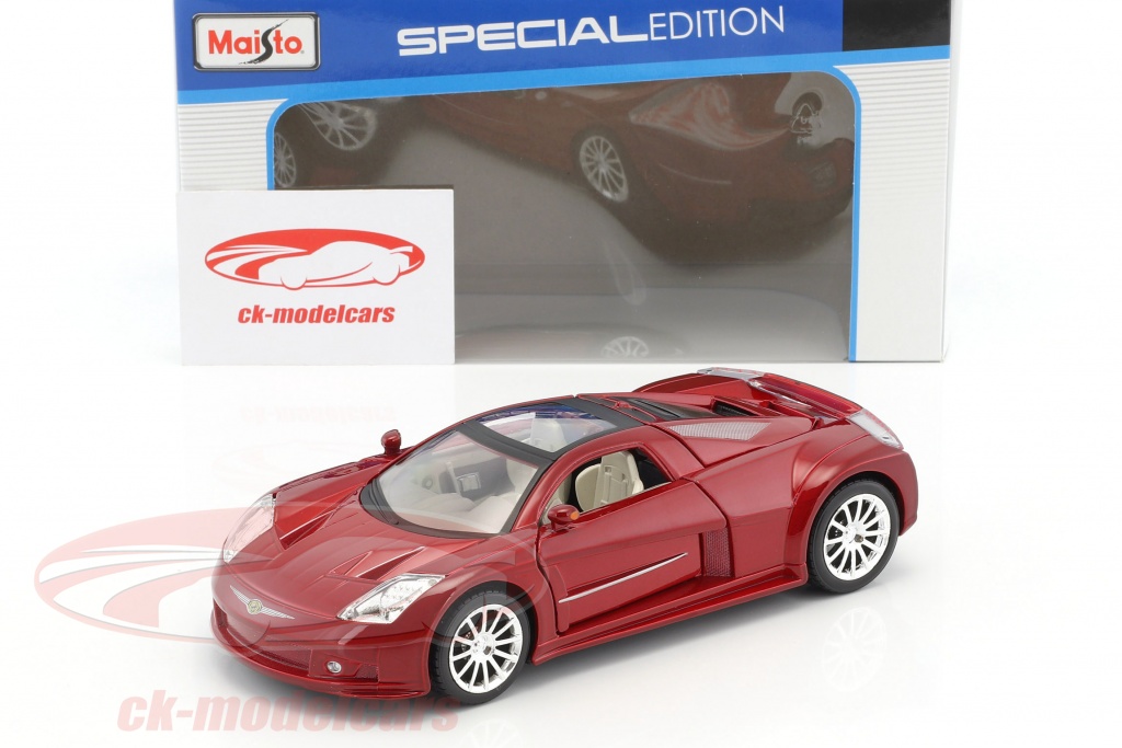 Maisto 1:24 Chrysler Me Four Twelve Concept Car year 2005 red 31250 ...