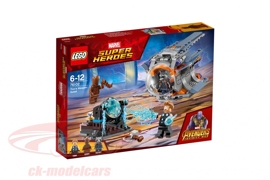 LEGO® Marvel Super Heroes Thors Stormbreaker Axt 76102 Modellauto 76102 ...