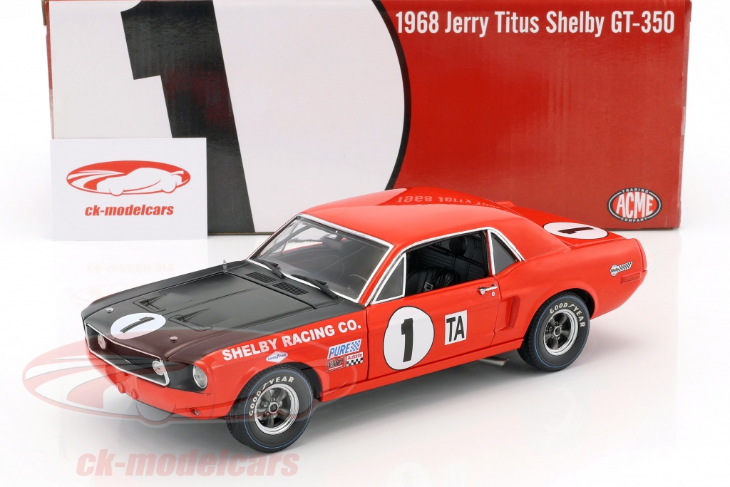 GMP 1:18 Ford Shelby GT-350 Mustang #1 Class Winner 24h Daytona 1968 ...