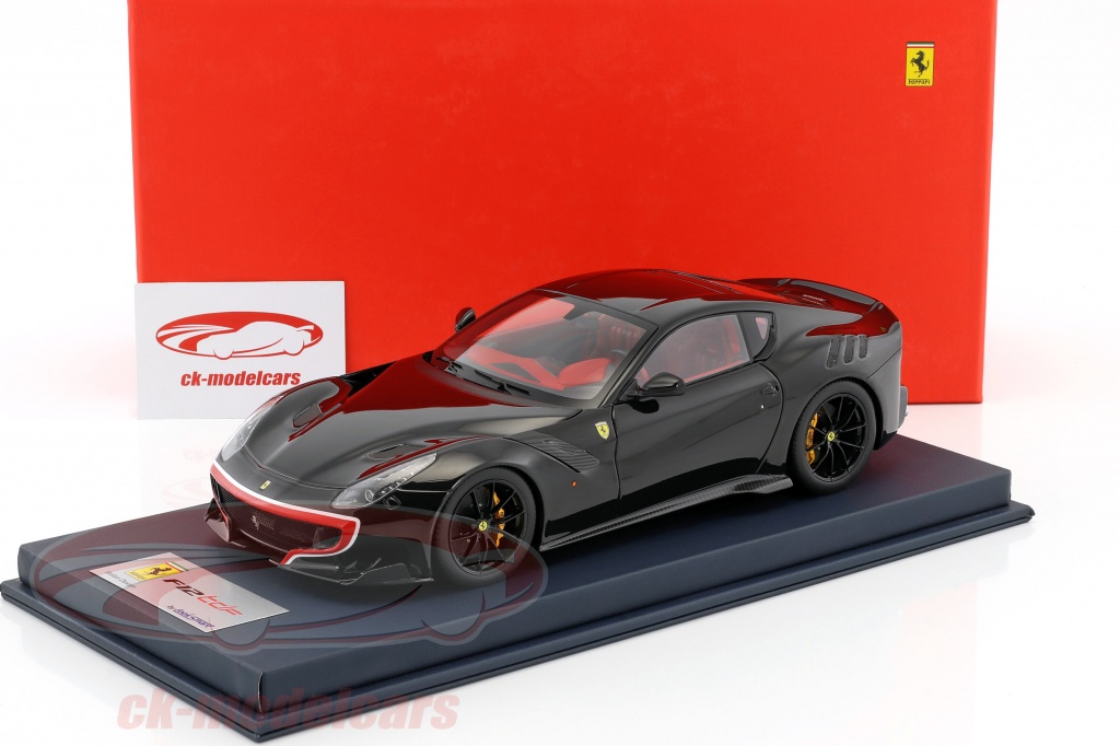 LookSmart 1:18 Ferrari F12 TDF year 2015 black / red / silver With ...