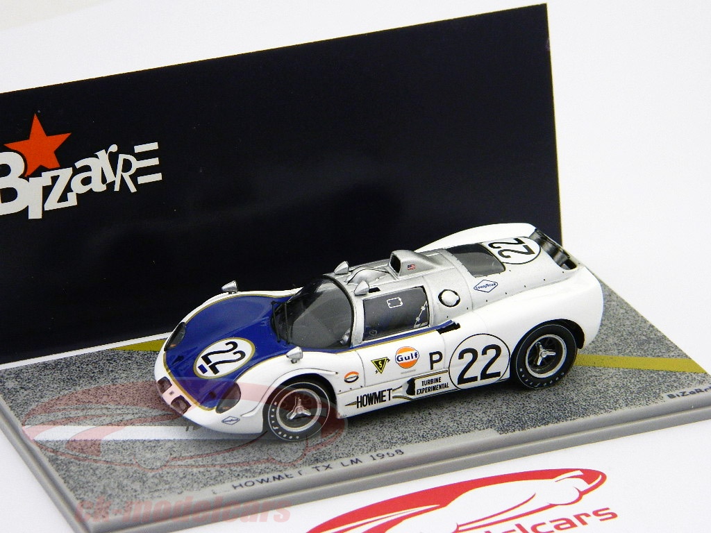 Spark 1:43 Howmet TX #22 24h LeMans 1968 Bizarre BZ049 model car BZ049 ...