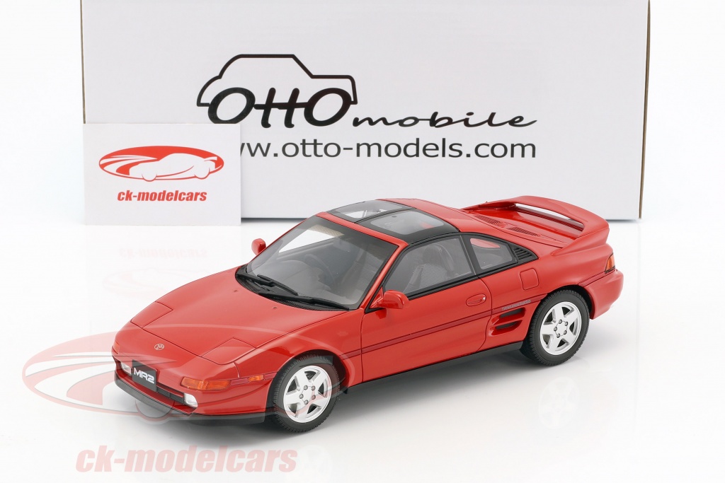 Ottomobile 1:18 Toyota MR2 year 1992 super red OT234 model car OT234 9580010204878