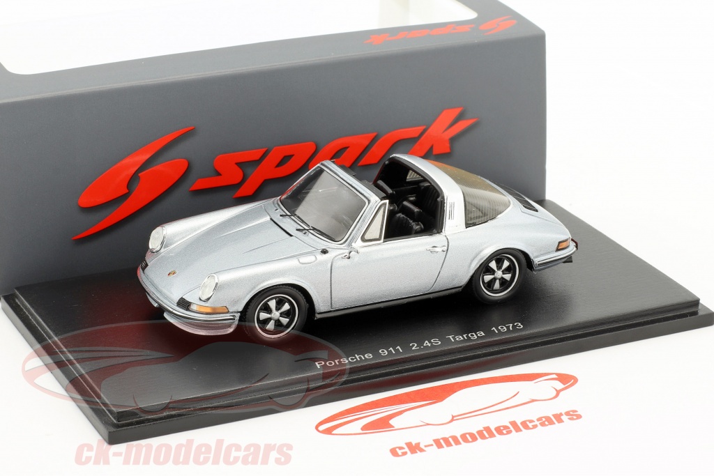 Spark 1:43 Porsche 911 2.4S Targa 築 1973 銀 S4926 モデル 車 S4926 9580006949264