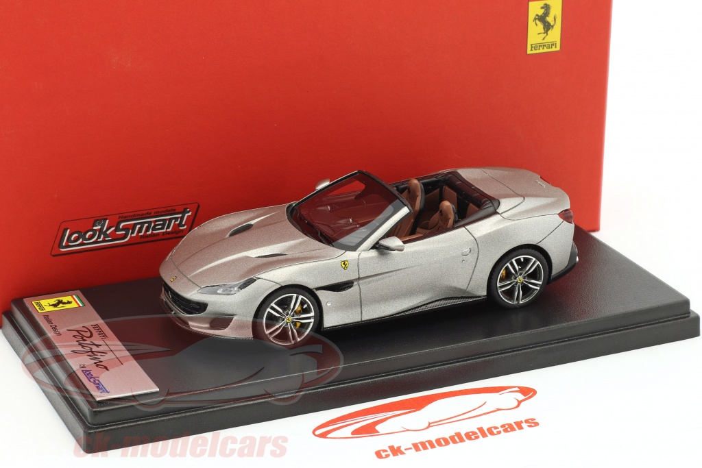 LookSmart 1:43 Ferrari Portofino Open Top year 2017 aluminum LS480SB ...