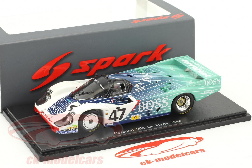Spark 1:43 Porsche 956 #47 24h LeMans 1984 Lässig, Fouche, Graham S5506 ...