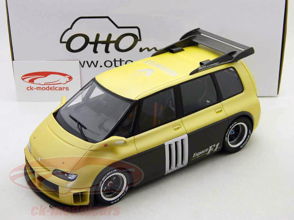Ottomobile 1:18 Renault Espace F1 Racing gold carbon OT038 UVI model ...
