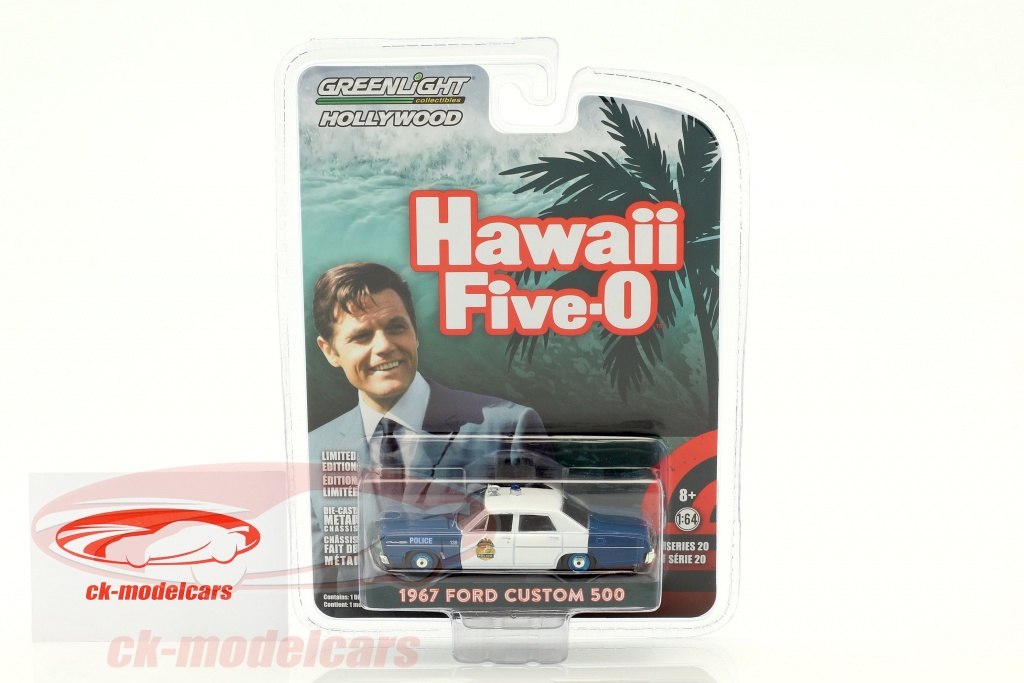 Greenlight 1:64 Ford Custom 500 Police Construction year 1967 TV series ...