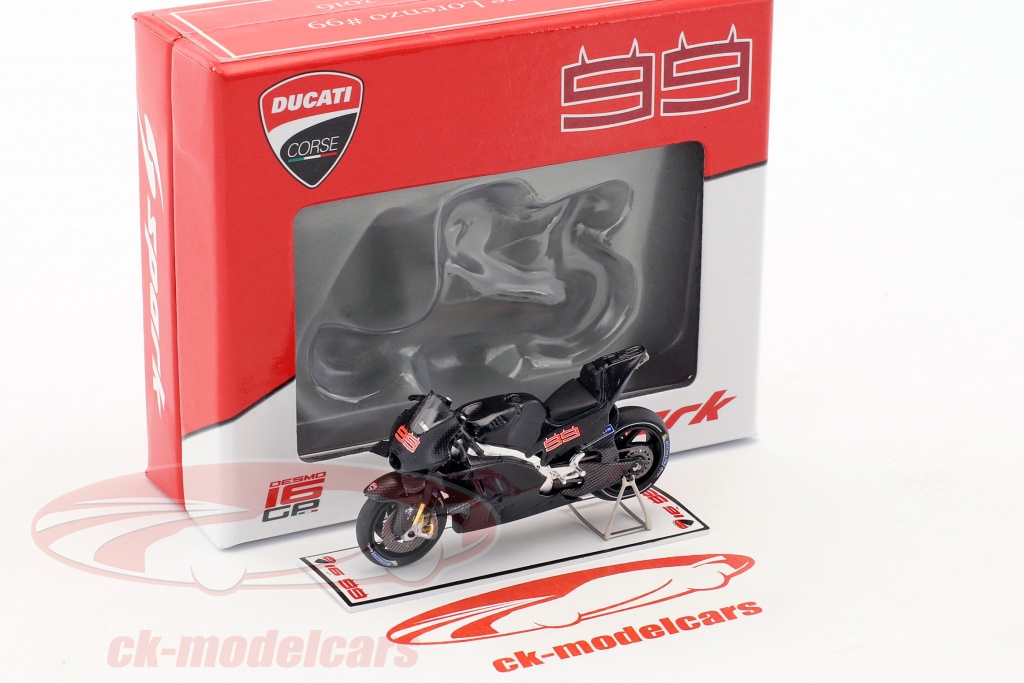 Spark 1:43 Jorge Lorenzo Ducati GP16 #99 Valencia Test MotoGP 2016 ...