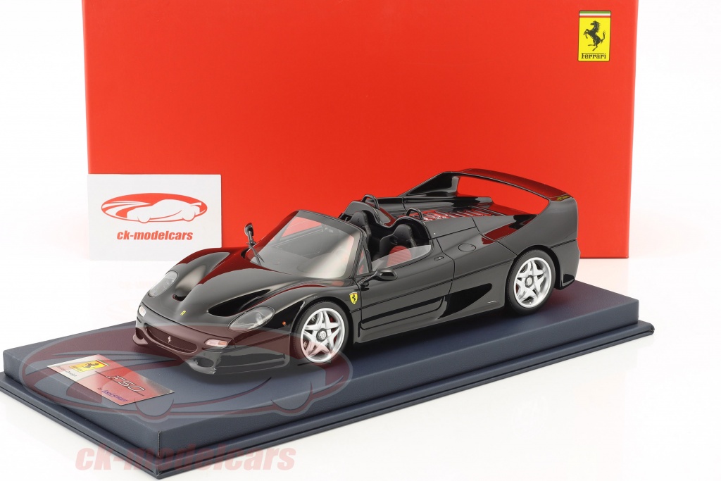 LookSmart 1:18 Ferrari F50 Spider 黒 とともに ショーケース LS18FC05SC モデル 車 LS18FC05SC