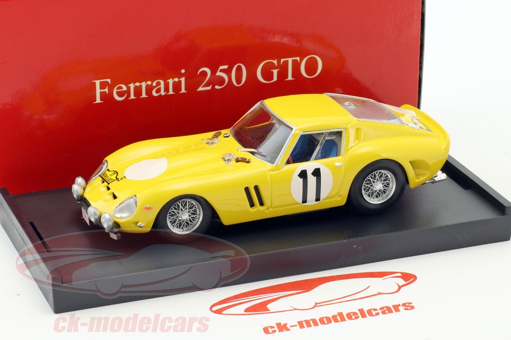 Brumm 1:43 Ferrari 250 GTO #11 Marathon de le Route 1965 Bianchi ...