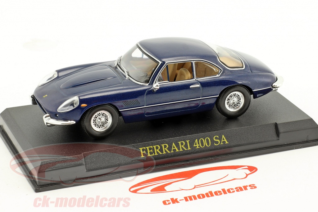 Altaya 1:43 Ferrari 400 SA azul oscuro CK46987 modelo coche CK46987