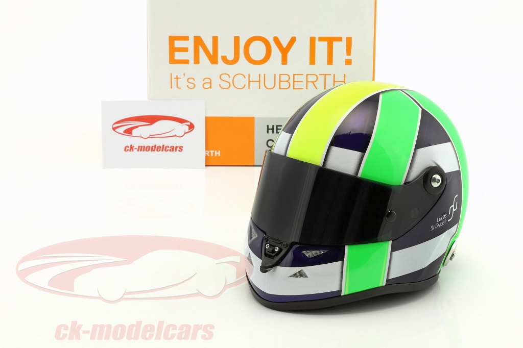 Schuberth 1:2 Lucas di Grassi World Champion FIA-Formel E 2017 helmet ...