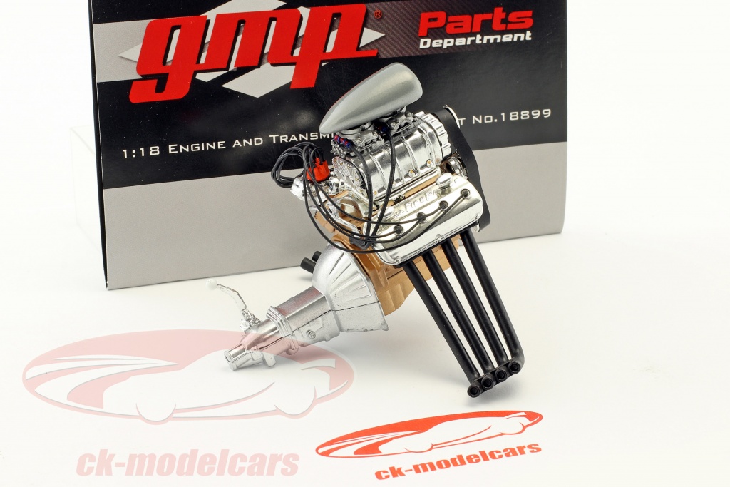 GMP 1:18 Blown Altered Drag Engine and transmission (from 18880) 18899 ...
