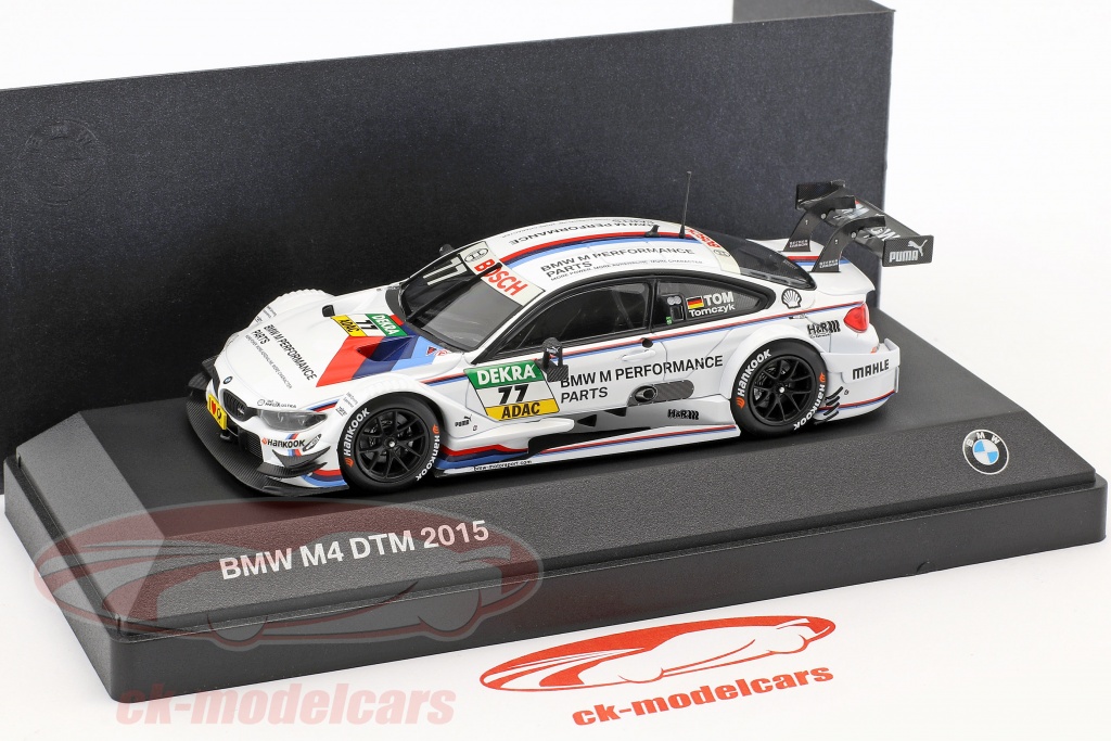 Minichamps 1:43 BMW M4 DTM #77 DTM 2015 Martin Tomczyk 80422405594 modèle voiture 80422405594 ...