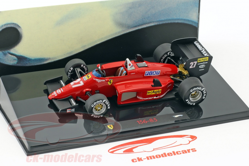 HotWheels Elite 1:43 M. Alboreto Ferrari F1 156-85 Winner Canadian GP ...