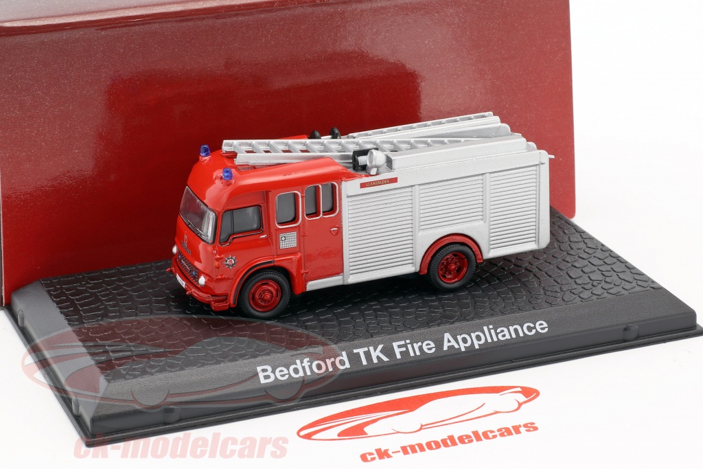 Atlas 1:72 Bedford TK Fire Appliance pompiers année de construction ...