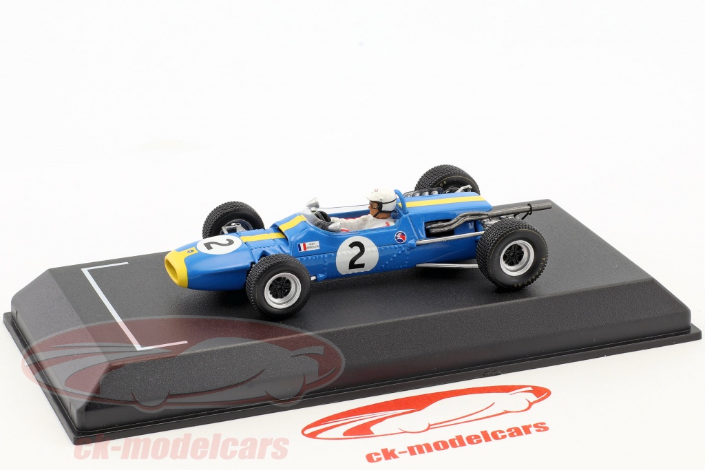 Spark 1:43 Johnny Servoz-Gavin Matra MS7 #2 monaco GP formula 1 1967 ...