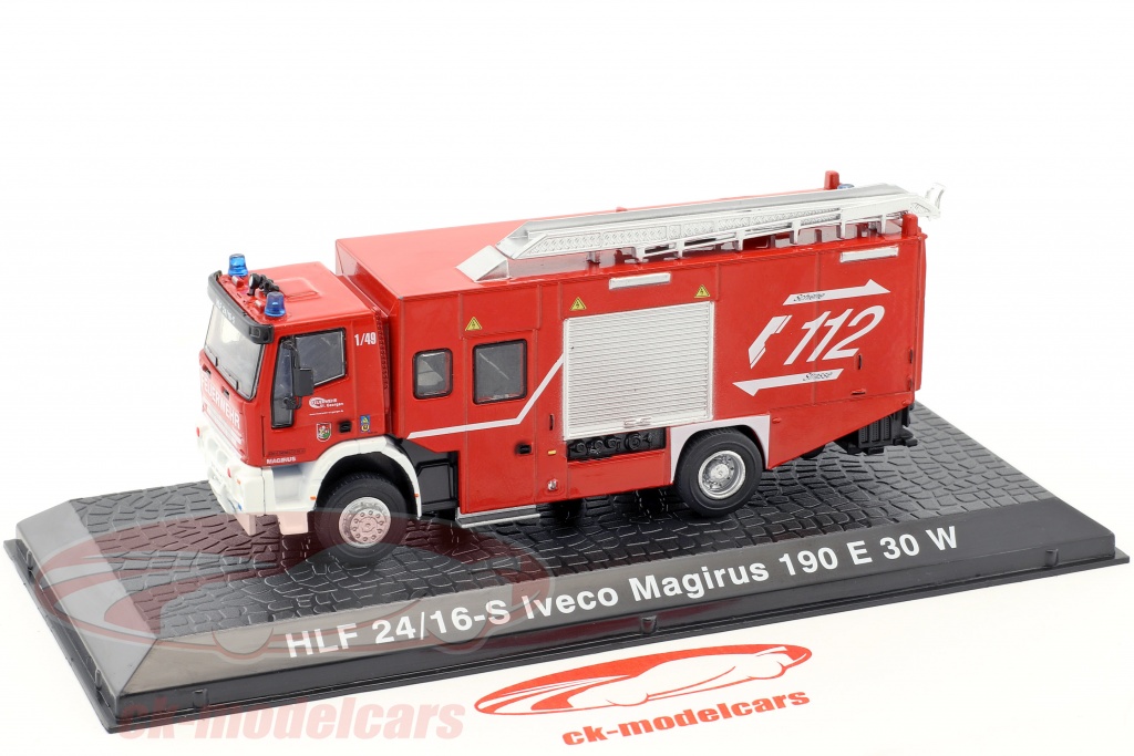Altaya 1:72 Iveco Magirus 190 E 30 W HLF 24/16-S Feuerwehr St.Georgen ...