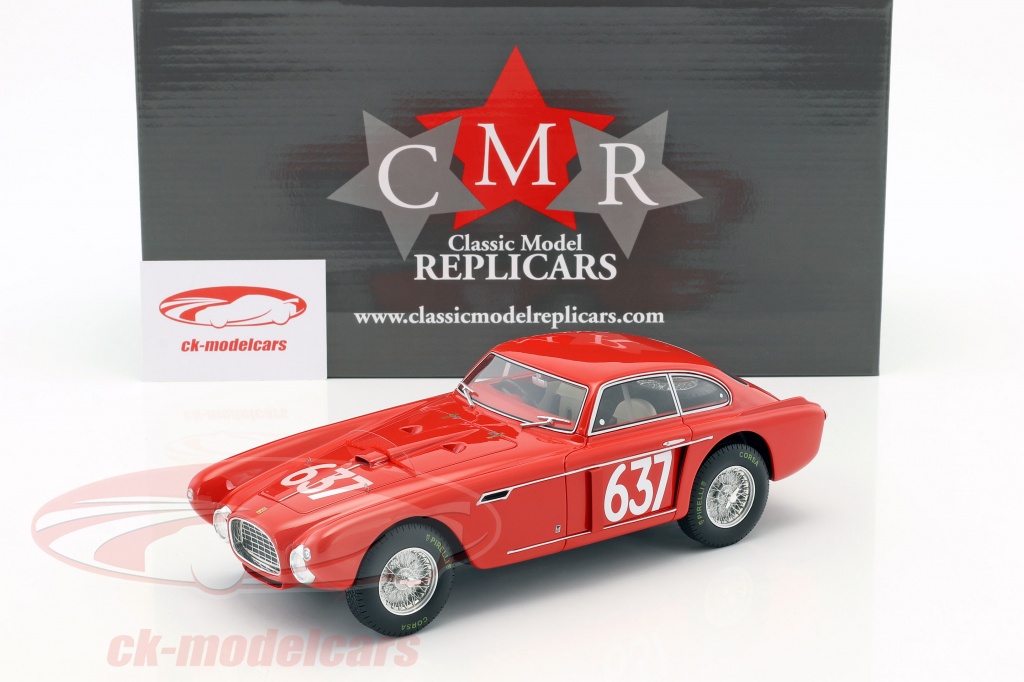 CMR 1:18 Ferrari 340 Berlinetta Mexico #637 MilleMiglia 1953 ...