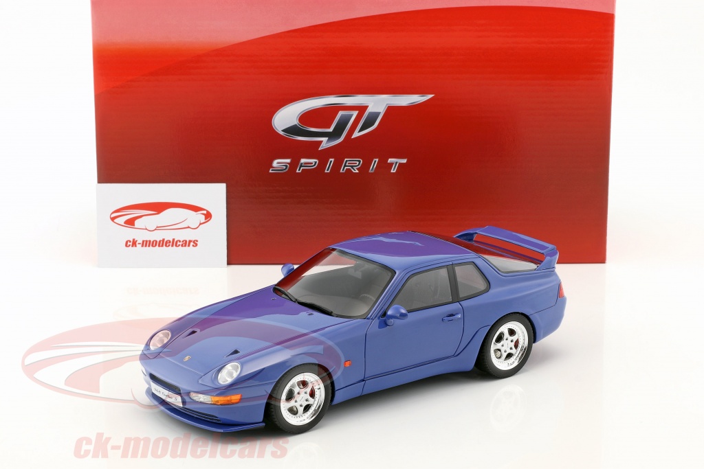 GT-SPIRIT 1:18 Porsche 968 Turbo S クーペ 築 1993 海上 ブルー GT201 モデル 車 GT201 ...