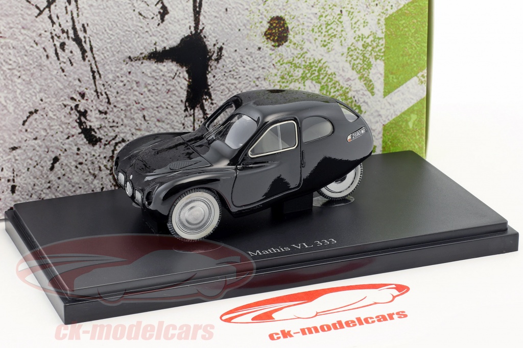 AutoCult 1:43 Mathis VL 333 築 1942 黒 03015 モデル 車 03015