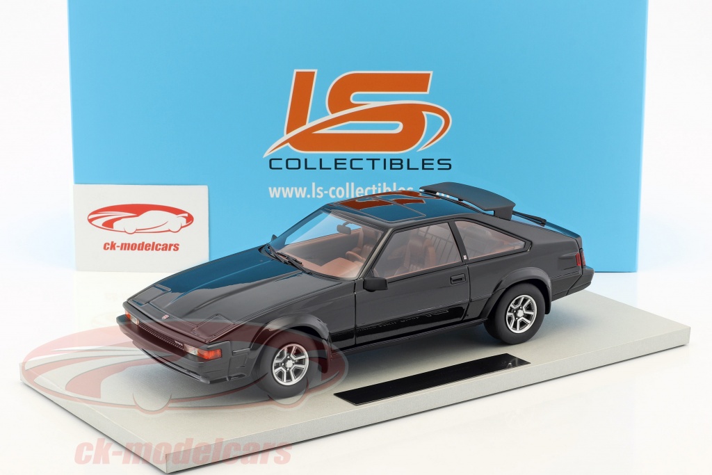 LS Collectibles 1:18 Toyota Celica Supra MK2 築 1981 黒 LS032A モデル 車 LS032A