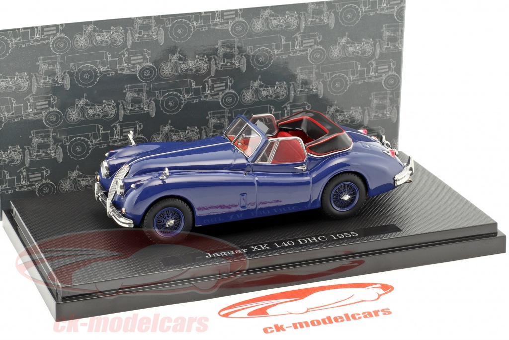 Dongguan 1:43 Jaguar XK 140 DHC Construction year 1955 blue 463.12.03 ...