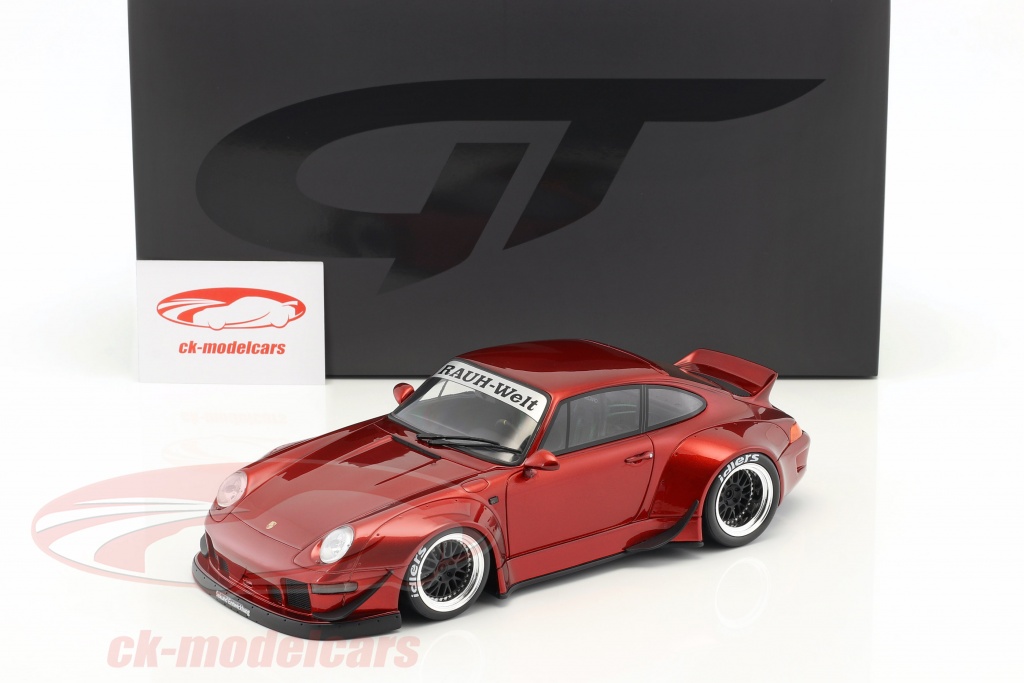 GT-SPIRIT 1:18 Porsche 911 (993) RWB Duck Tail candy red GT759 model ...