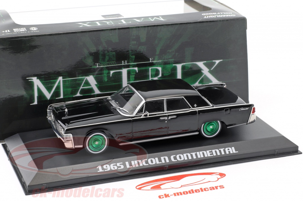 Greenlight 1:43 Lincoln Continental year 1965 Movie The Matrix (1999 ...
