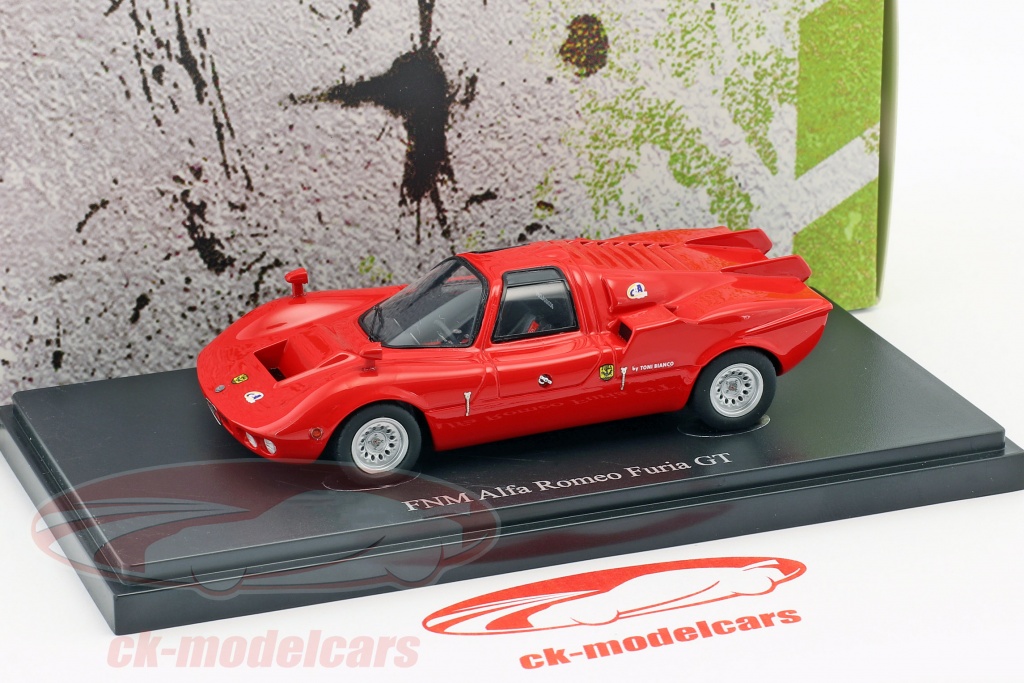 AutoCult 1:43 FNM Alfa Romeo Furia GT 築 1971 赤 05026 モデル 車 05026