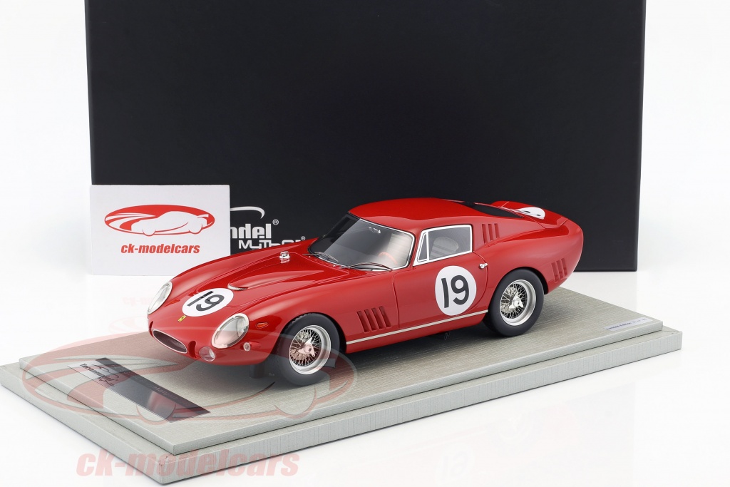 Tecnomodel 1:18 Ferrari 275 GTB-C #19 500km Bridghampton 1965 Arents ...