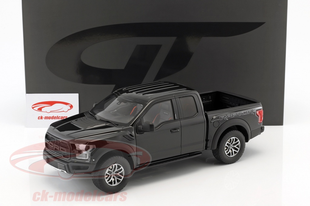 GT-SPIRIT 1:18 Ford Raptor F150 year 2017 black GT781 model car GT781 ...