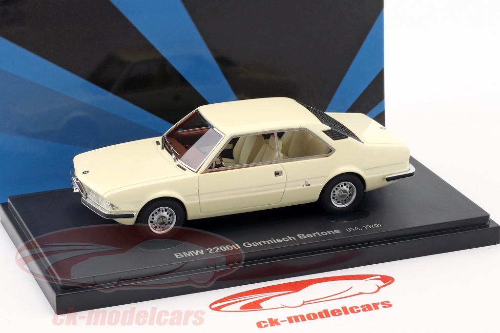 AutoCult 1:43 BMW 2200ti Garmisch Bertone year 1970 White 60021 model ...