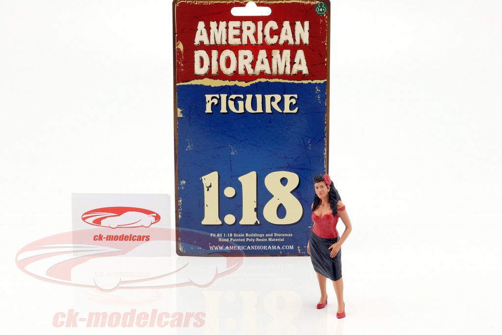 American Diorama 1:18 Hanging Out 2 Rosa figure AD38184 model car ...