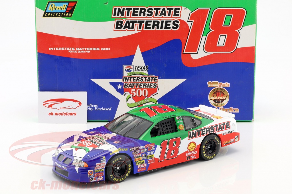 Revell 1:18 Bobby Labonte Pontiac Grand Prix #18 Nascar Winston Cup ...