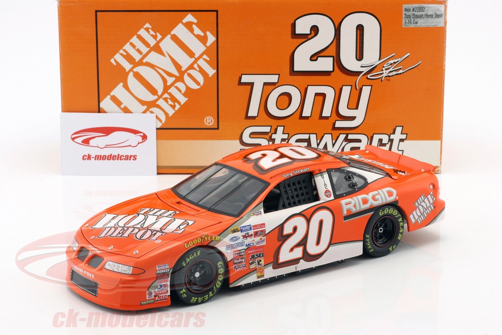 Revell 1:18 Tony Stewart Pontiac #20 Nascar Winston Cup Series 1999 ...