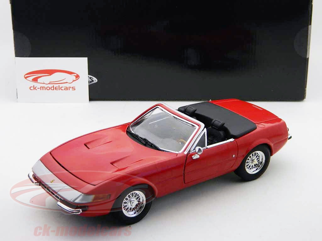 HotWheels 1:18 Ferrari GTS4 Daytona Convertible Bj. 1968 red M1199 ...