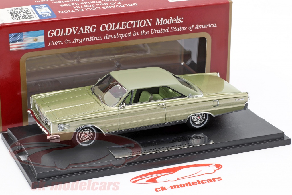 Goldvarg 1:43 Mercury Park Lane Baujahr 1965 poly gold metallic GT-008B ...