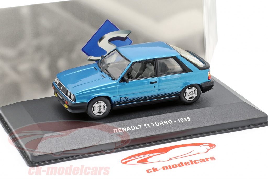 Solido 1:43 Renault 11 Turbo année de construction 1985 bleu S4304500 ...