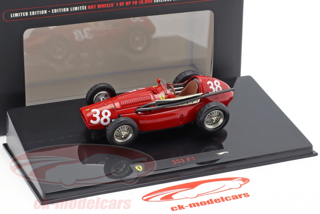 HotWheels Elite 1:43 M. Hawthorn Ferrari 553 F1 #38 Winner Spanish GP ...